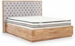Moderní dřevěná postel ROOBY 200x200 cm