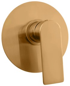 Slezák - RAV Vodovodní baterie sprchová vestavěná NIL - zlatá - kartáčovaná  Barva: Zlatá kartáčovaná mat