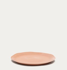 Světle růžový keramický talíř ø 27 cm Tiraya – Kave Home