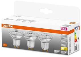 Osram | SADA 3x LED Žárovka PAR16 GU10/4,3W/230V 2700K - Osram | P227232