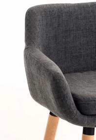Bhm germany Barová židle Grane (SET 2 ks), tmavě šedá