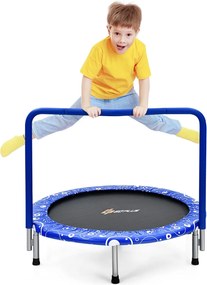 Costway Dětská trampolína mini trampolína skládací trampolína pro batolata modrá
