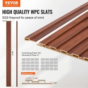 dřevěné lamelové akustické panely 8 KS 243,8 × 15,2 cm pro moderní stěnu černý ořech