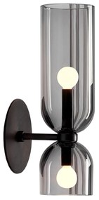 Toolight Moderní nástěnná lampa APP1208-2W BLACK