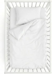 Kvalitex Bavlněné povlečení do dětské postýlky bílé 1x 90/135, 1x 40/60cm