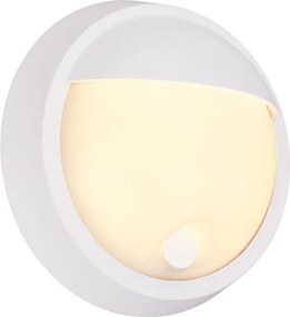 BRI 3784016 Puni LED venkovní nástěnné svítidlo, nabíjecí, 3 krokový dotykový stmívač, časovač, bílé - BRILONER