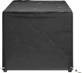 Plachty na zahradní nábytek 2 ks s 8 očky 192x82x65 cm obdélník 3155349