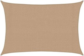 Stínící plachta 160 g/m² taupe 3 x 4 m HDPE 311402