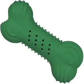 TRIXIE Hračka kost guma 11 cm / Pro psy / Přírodní kaučuk / Praskací z
