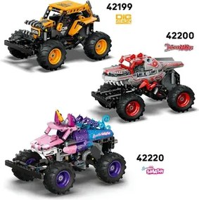 LEGO® Technic 42219 Monster Jam™ Grave Digger™ Oheň a led / Počet dílk