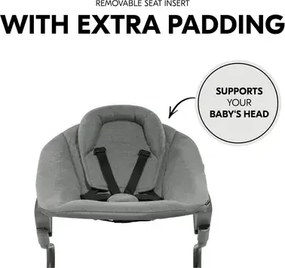 Hauck Křesílko Alpha Bouncer Premium Dark Grey k židli Alpha+/Beta+