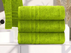 Osuška Classic 70 x 140 cm světle zelená, 100% bavlna