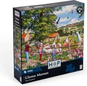 HOP Puzzle Lamy / 1000 dílků / nepravidelné dílky / plakát A3
