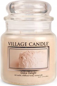 Střední svíčka Dolce Delight Village Candle