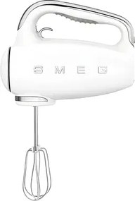 SMEG HMF01WHEU bílá / Ruční mixér / 250W / 9 rychlostí / turbo