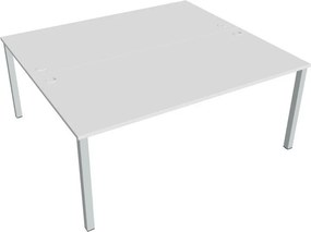 Kancelářský pracovní stůl Hobis USD 1800, deskaakát, černá černá
