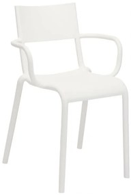 Kartell - Židle Generic A, bílá