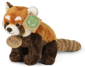 Rappa Plyšová panda červená 18 cm ECO-FRIENDLY