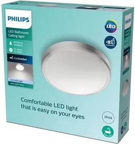 Philips Doris CL257 nikl / Koupelnové stropní svítidlo / LED / 17W / 1