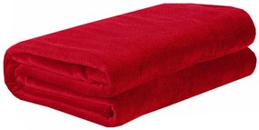 Textylia Deka / přehoz kvalitní z mikrovlákna 200x220cm různé barvy Barva: Červená