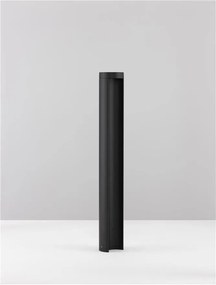 NV 9002879 Venkovní sloupkové svítidlo TIEN černý hliník a čiré sklo LED 8.5W 3000K 200-240V 55st. IP54 - NOVA LUCE