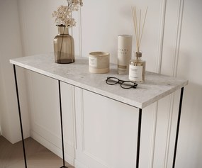 ADRK Konzolový stolek MILAN B-BE 80, beton/černá