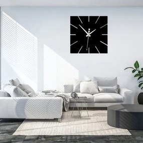 Nástěnné hodiny minimalistický čtvercový design | SENTOP X0099