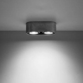Sollux Lighting Stropní svítidlo BASIC 2 beton