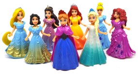 Figurky Disney princezen (sada 8 ks)