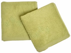 Praktik Ručník a osuška Deny 450 g/m2  Osuška Deny 70x140 cm zelená