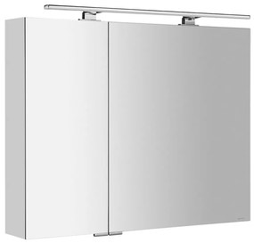 Sapho MIRRÓ 90 x 70 x 16 cm MC090-0030 galerka s LED osvětlením bílá