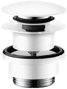 Hansgrohe - Odtoková souprava Push-Open, matná bílá 50100700