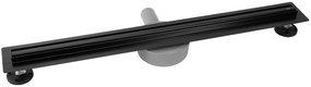 Odtokový žlab REA NEOX SLIM pro 80 cm, černý