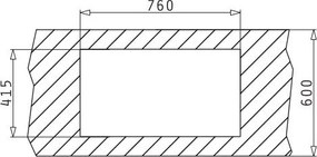 Casarredo - Komfort nábytek Nerezový dřez ET-78 FLAT vestavný