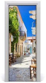 Fototapeta samolepící dveře Ostrov Naxos Řecko 95x205 cm