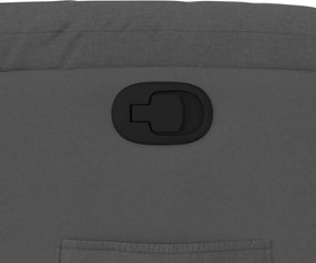 vidaXL Polohovací křeslo textil [373575] Barva: Tmavě šedá