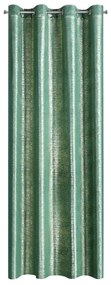 Zelený zatemňovací závěs na kroužcích MABEL 140x250 cm