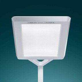 Stojací lampa LED Yara.single VTL, LTX, stříbrná