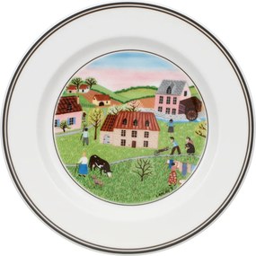 Villeroy&Boch Villeroy & Boch Design Naif talíř na pečivo Mlýn, 17 cm