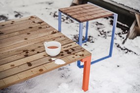Zahradní nábytek Egoé Zahradní konferenční stolek Bistrot Dřevo: akát bez povrchové úpravy