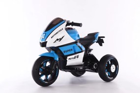 HračkyZaDobréKačky Elektrická motorka SUPER MOTO modrá