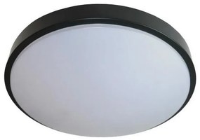 BOWI LED Stropní svítidlo WILTON LED/24W/230V 4000K pr. 38 cm černá BW0383