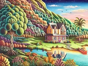 RAVENSBURGER Puzzle Letní čas XL / 750 dílků / 80 x 60 cm