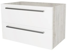 Mereo Bino, koupelnová skříňka 101 cm, Multidecor, White Loft Pine CN692SWLP1