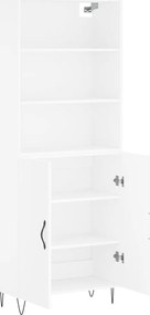 vidaXL Skříň highboard 69,5 x 34 x 180 cm kompozitní dřevo [3189245] Barva: Betonová šedá