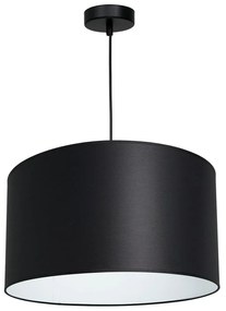 Luminex Lustr na lanku ARDEN 1xE27/60W/230V pr. 40 cm černá/bílá LU3473