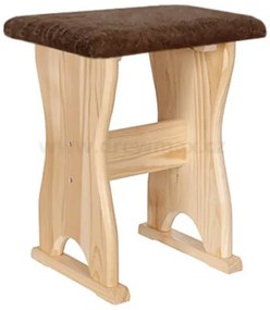 Drewmax NR115 - Jídelní stolička v.45cm - Borovice