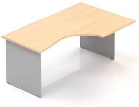 Rohový stůl Visio LUX 160 x 100 cm, pravý, dub