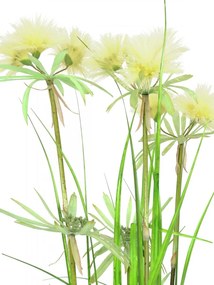 Umělá květina - Jarní tráva v květináči, 120 cm