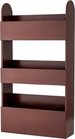 Červená dětská knihovna z masivu pavlovnie 38x70x12 cm Moris – Bloomingville Mini